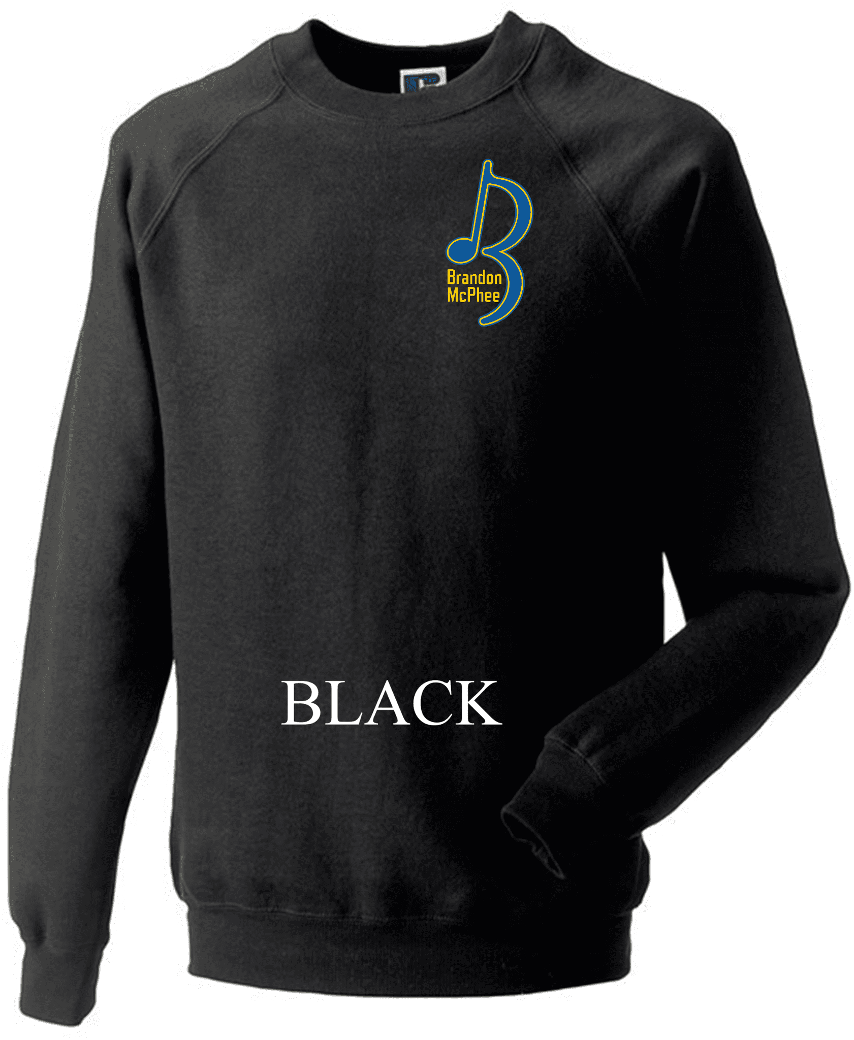 Brandon McPhee Adults Sweatshirt with Left Breast Embroidery