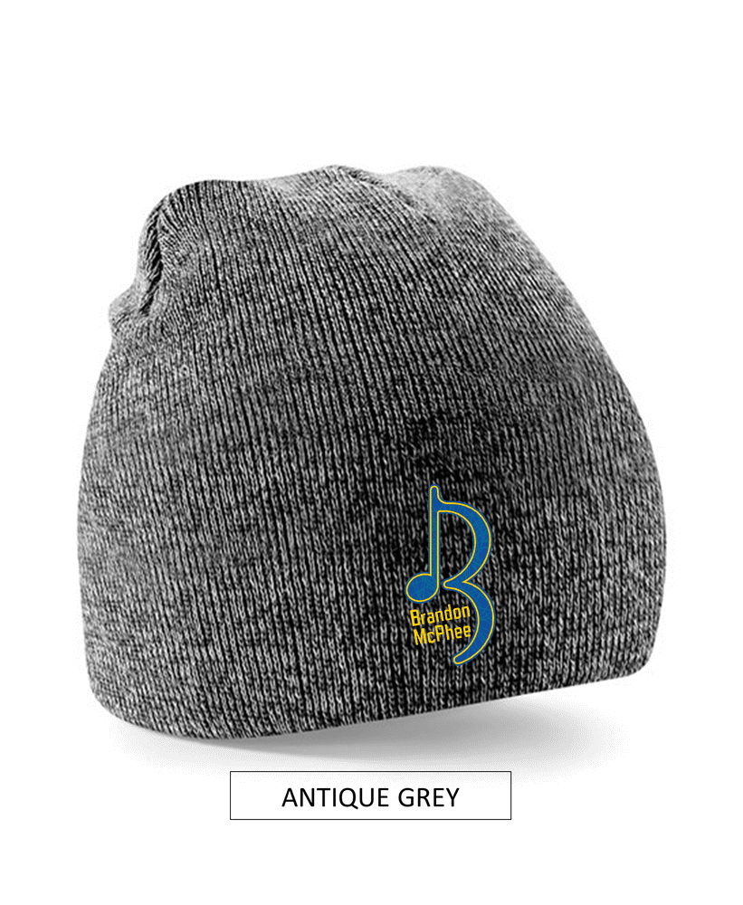 Brandon McPhee Beanie with Embroidered Logo