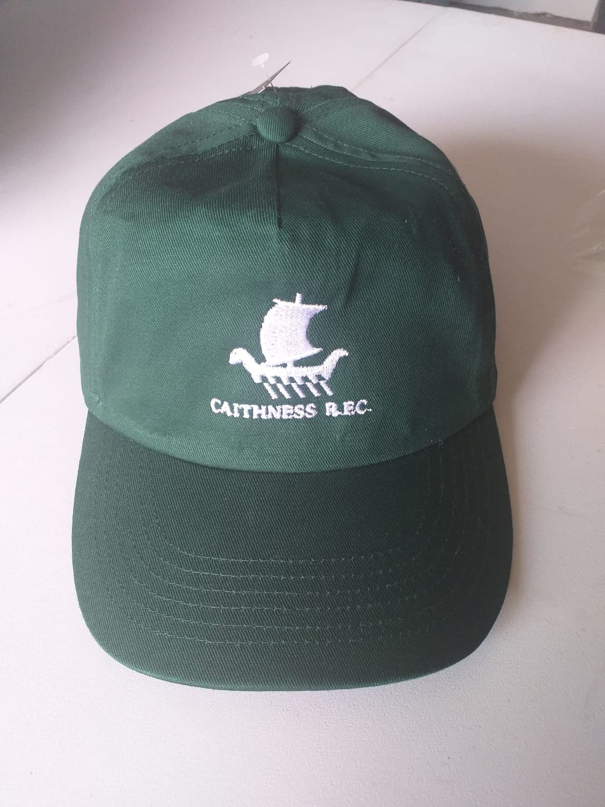 CAITHNESS RUGBY FOOTBALL CLUB ADULT CAP WITH EMBROIDERED LOGO