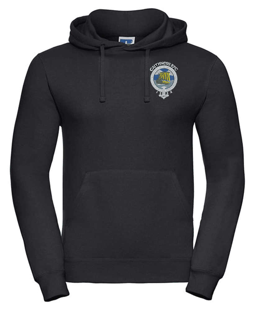 CAITHNESS RUGBY FOOTBALL CLUB ADULT HOODIE WITH FULL COLOUR NEW ...