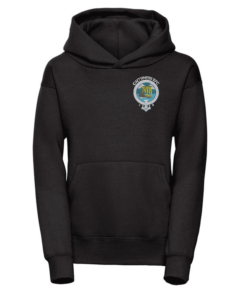 CAITHNESS RUGBY FOOTBALL CLUB KIDS HOODIE WITH FULL COLOUR NEW ...