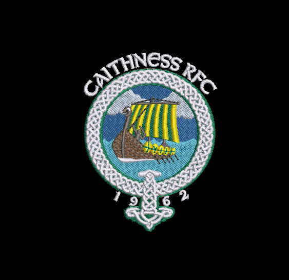 CAITHNESS RUGBY FOOTBALL CLUB WOMEN S POLO SHIRT WITH FULL COLOUR NEW ...