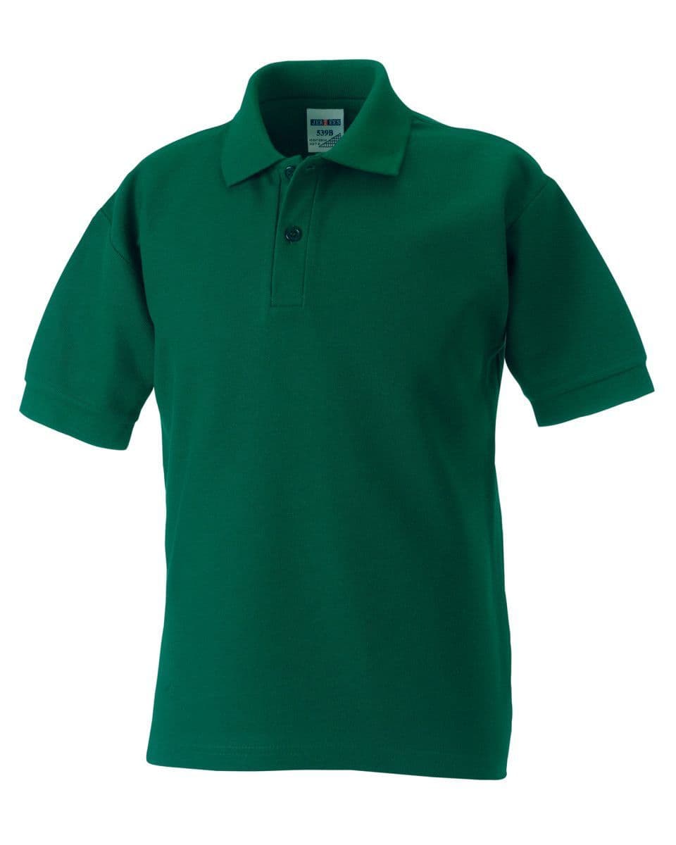 CAITHNESS RUGBY FOOTBALL CLUB KIDS POLO SHIRT WITH EMBROIDERED LOGO