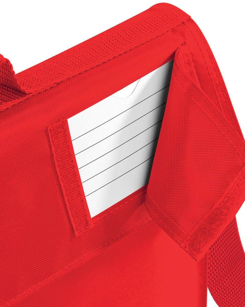 CASTLETOWN PRIMARY SCHOOL JUNIOR RED BOOK BAG WITH STRAP WITH LOGO