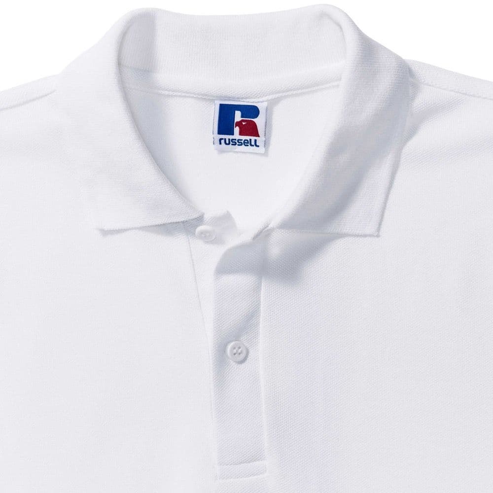 CASTLETOWN PRIMARY SCHOOL WHITE POLO SHIRT WITH LOGO