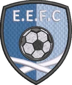 EAST END FC KIDS HOODED SOFTSHELL WITH EMBROIDERED LOGO
