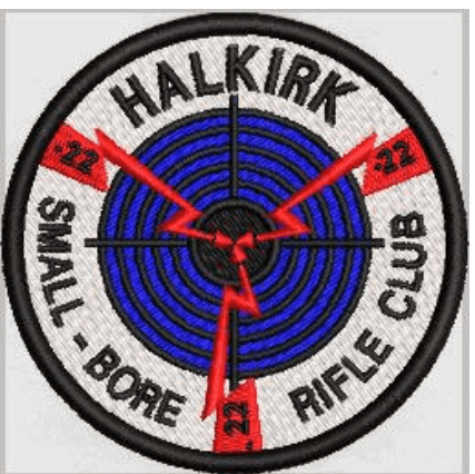 HALKIRK RIFLE CLUB ADULT COOL T-SHIRT WITH EMBROIDERED LOGO