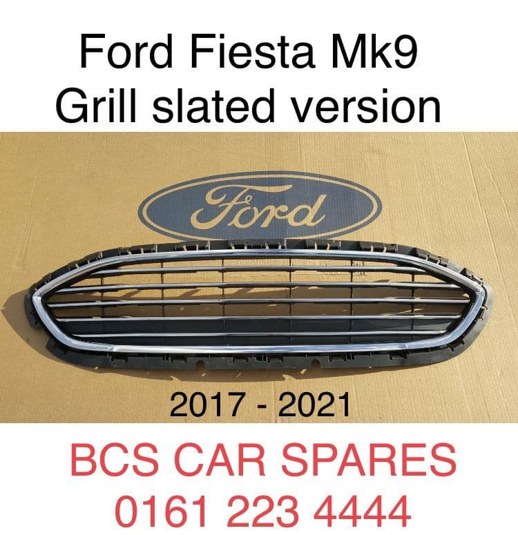 FORD FIESTA Mk9 Front Grill Stated version 2019 - 2022