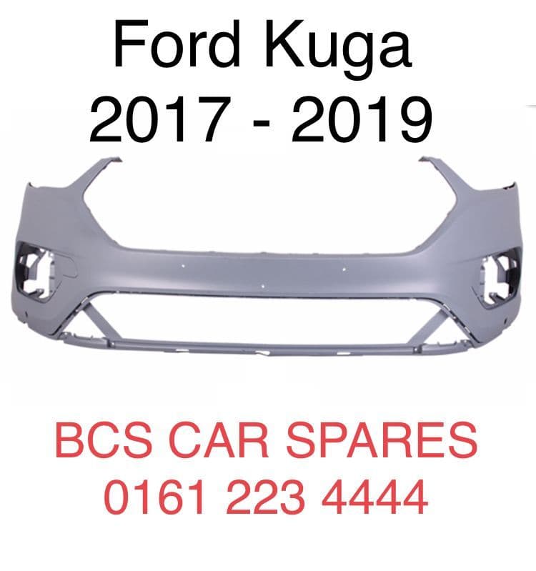 FORD KUGA 2017 - 2019 FRONT BUMPER SHELL NEW Parking Sensor Holes