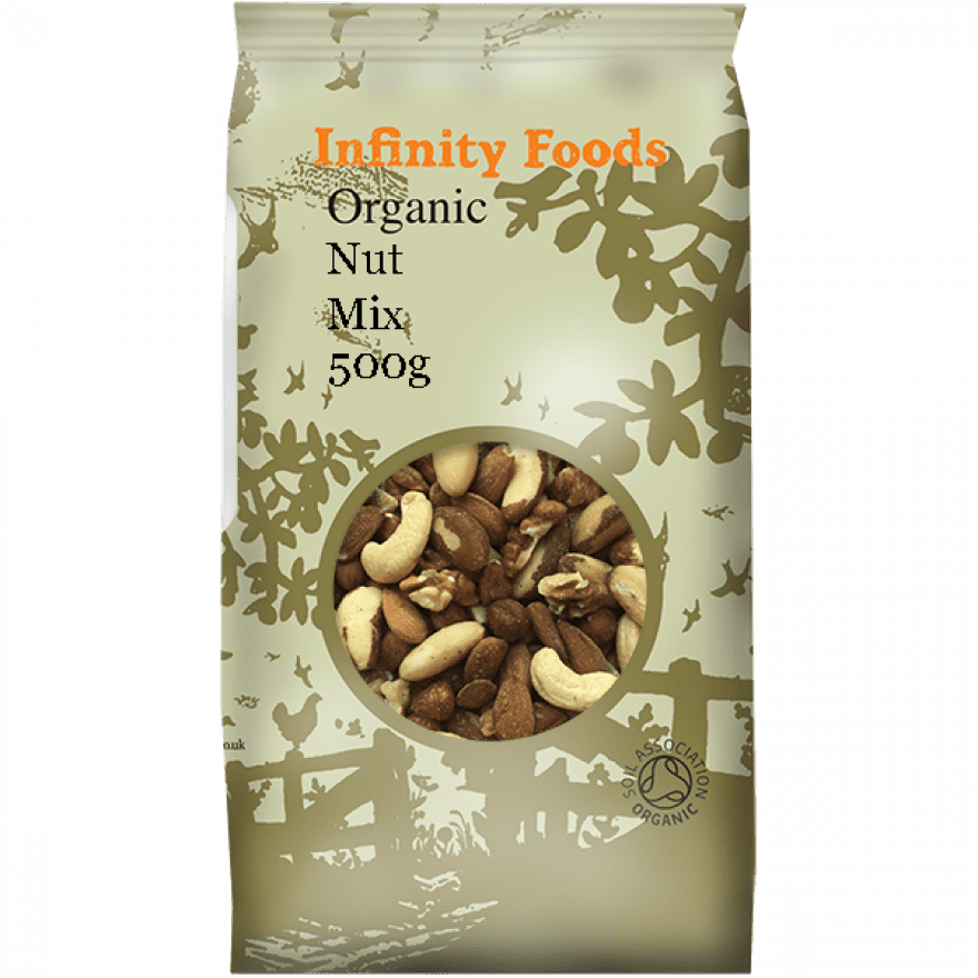 Infinity Foods Mixed Nuts Organic 500g