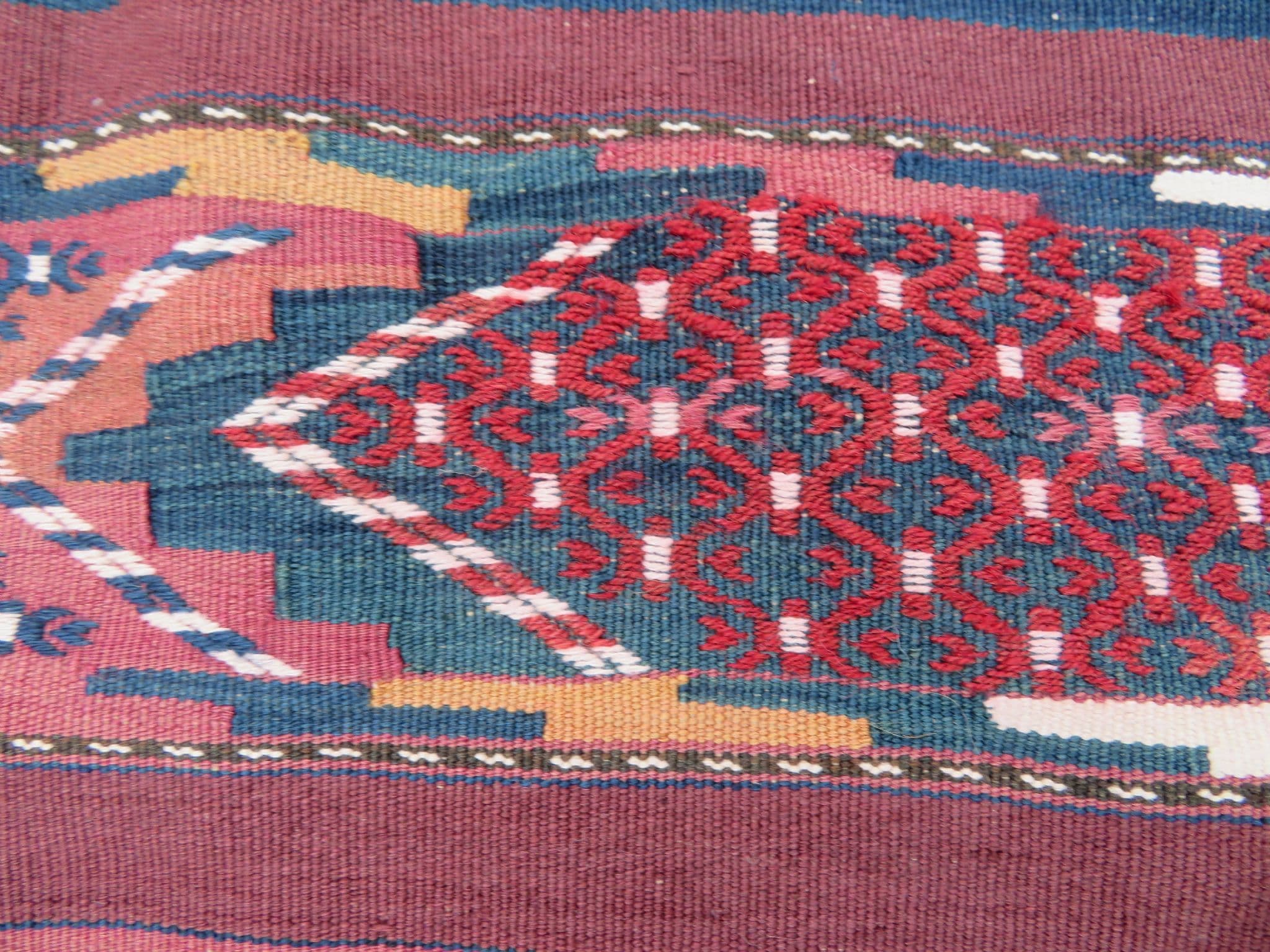 RARE ANTIQUE TEKE TEKKE TURKMEN PALAS TEKKE TRIBES OF TURKMENISTAN FLAT ...