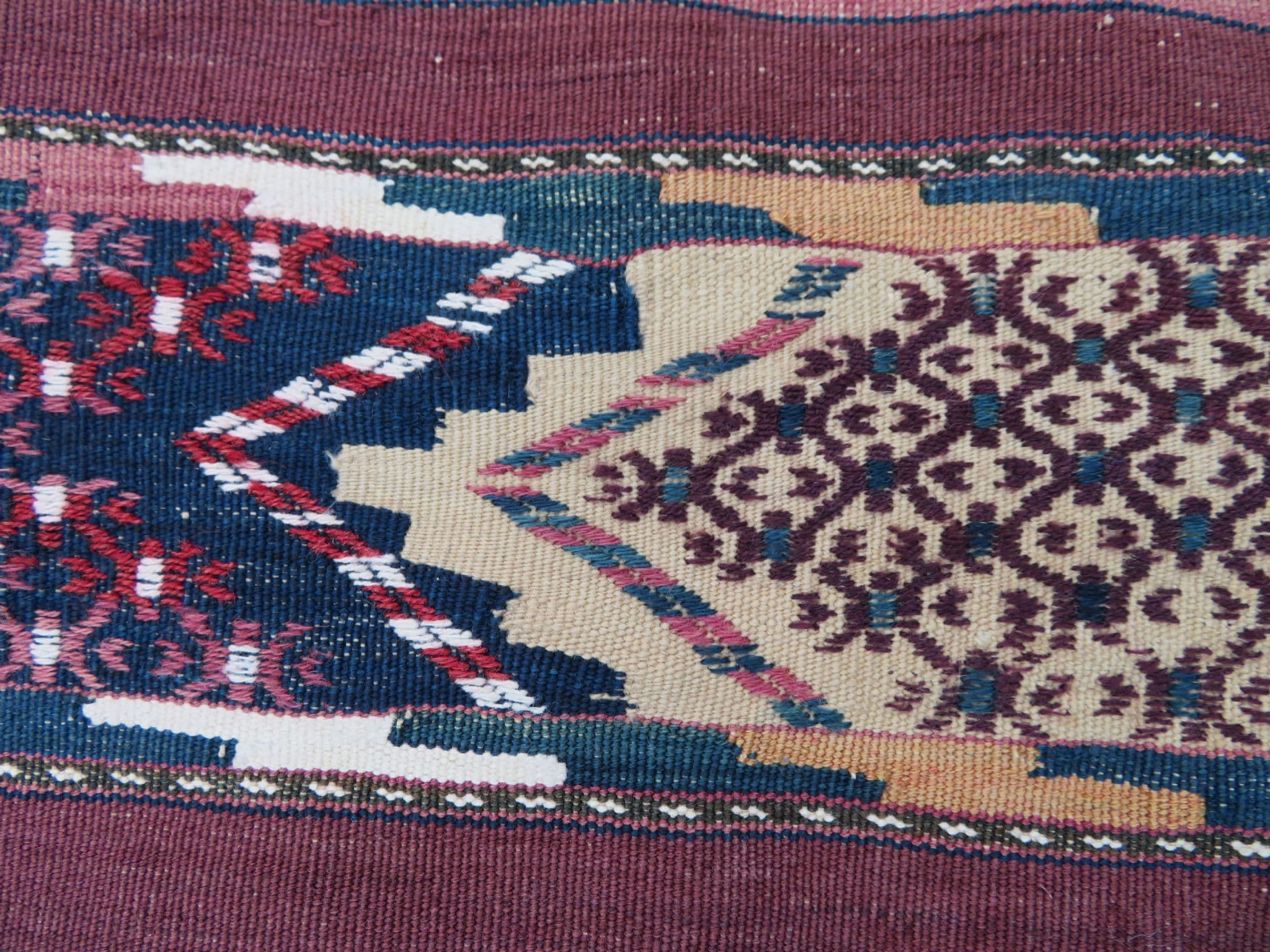 RARE ANTIQUE TEKE TEKKE TURKMEN PALAS TEKKE TRIBES OF TURKMENISTAN FLAT ...