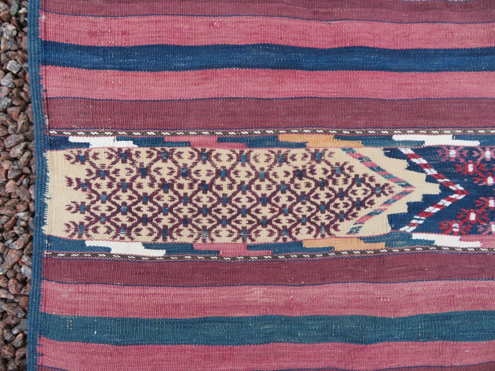 RARE ANTIQUE TEKE TEKKE TURKMEN PALAS TEKKE TRIBES OF TURKMENISTAN FLAT ...