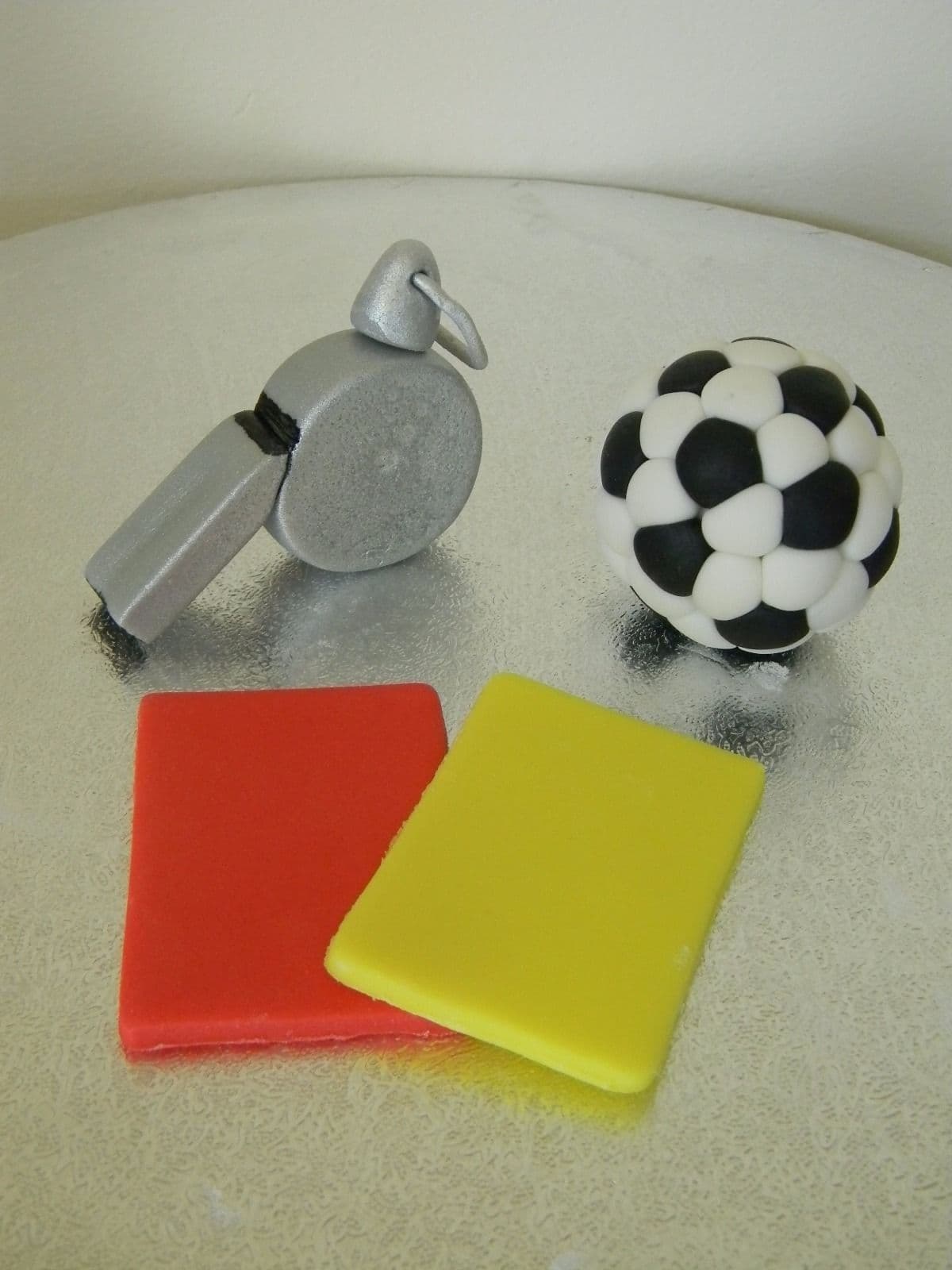 Football Referee Set Cake Toppers