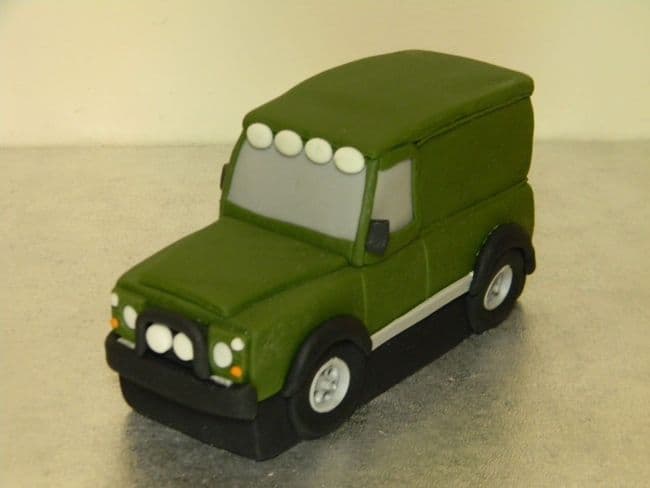 Land Rover Defender Cake Topper