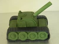 Large Army Tank Cake Topper
