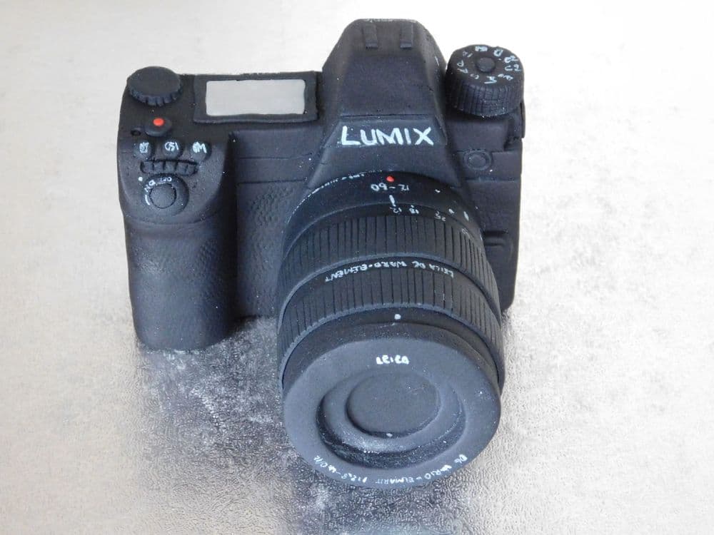 Large Camera Cake Topper