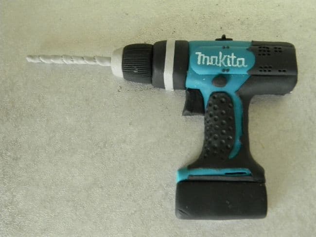 Makita Drill Cake Topper