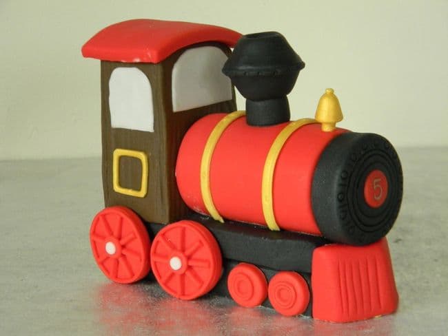 Steam Train Cake Topper