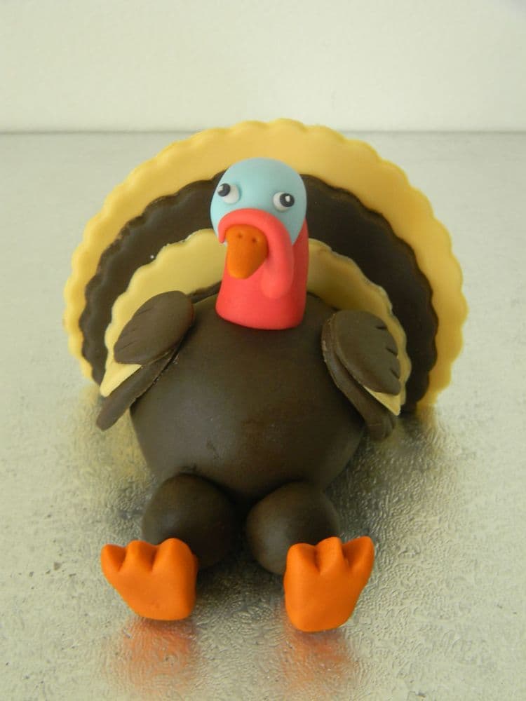 Turkey Cake Topper