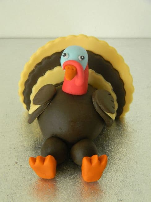 Turkey Cake Topper