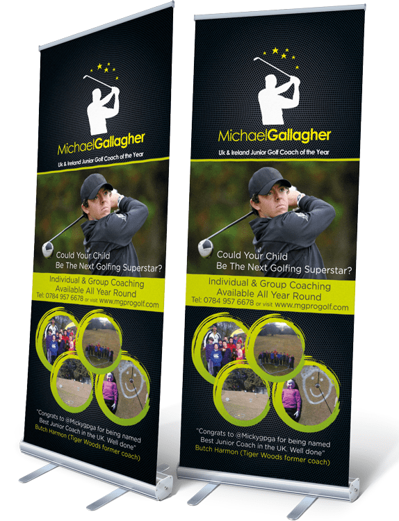 850MM Wide Roller Banners