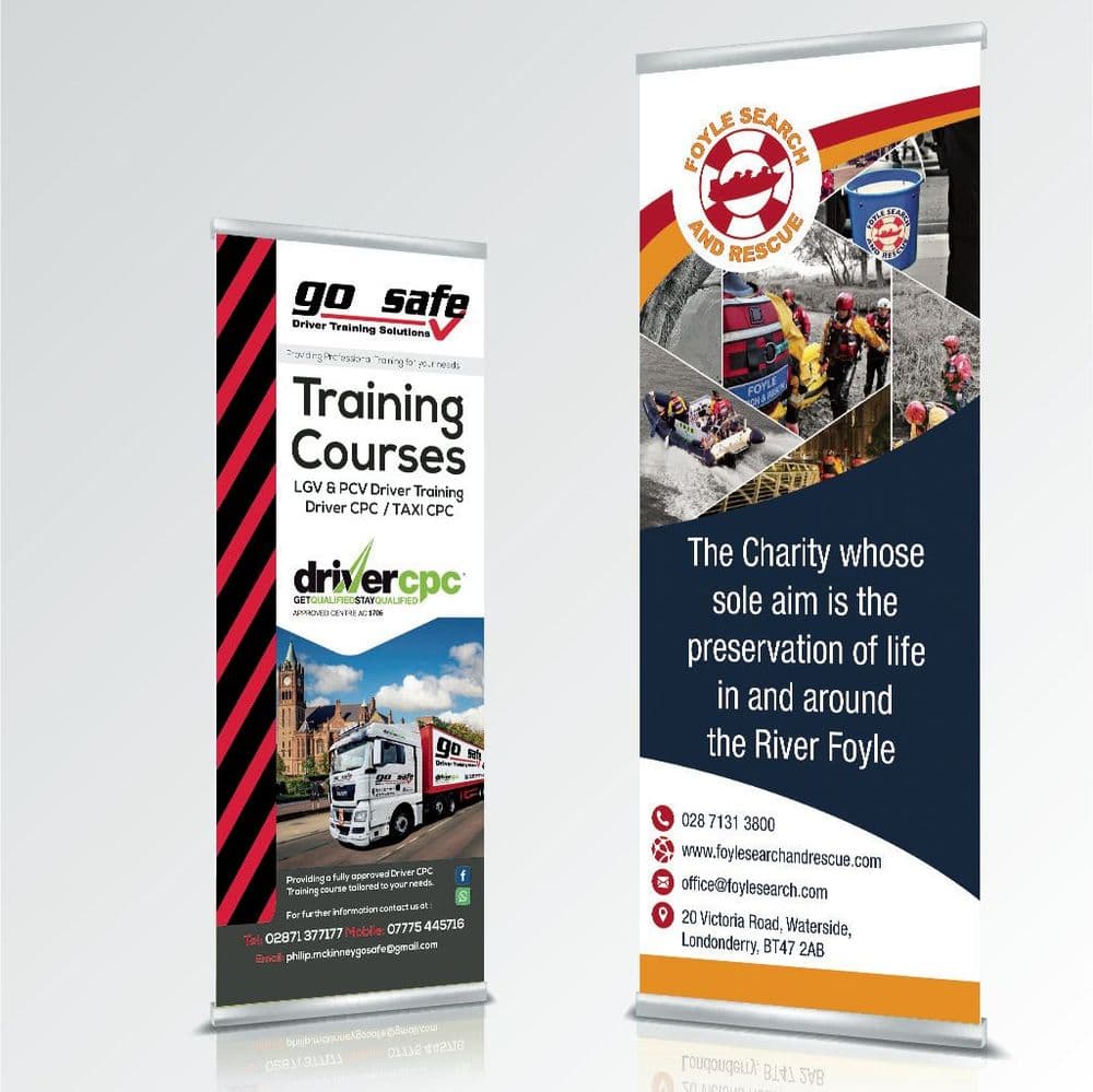 850MM Wide Roller Banners