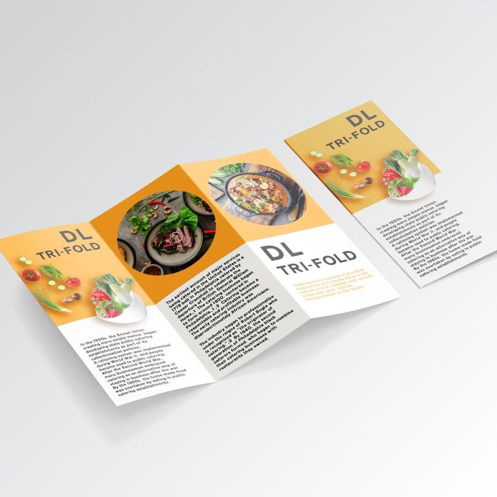 A4 FOLDED LEAFLETS / FLYERS