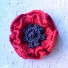 REMEMBRANCE POPPY Free Knitting Pattern