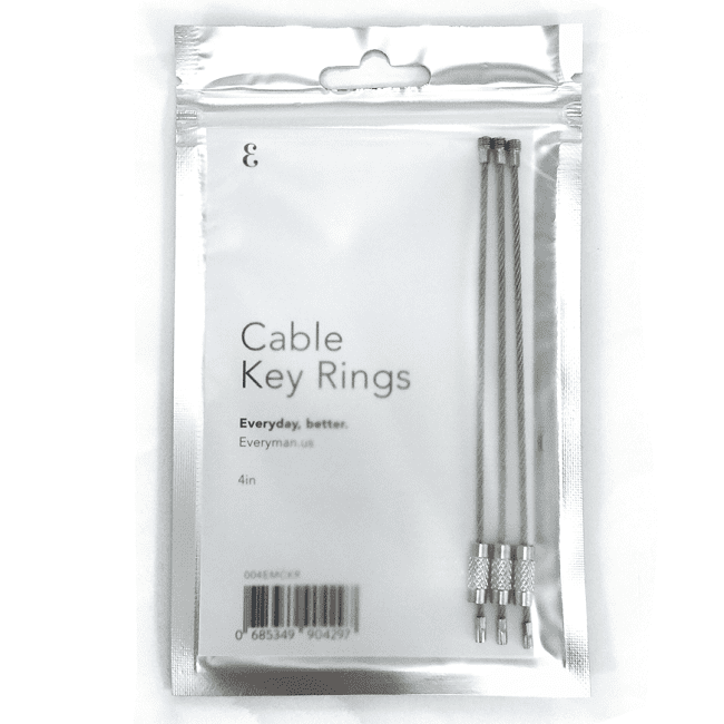 Cable Key Rings