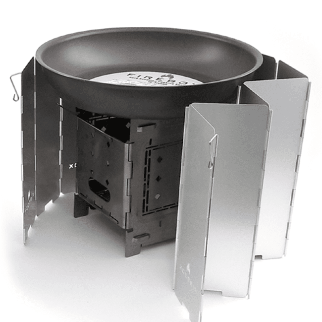 Folding Firebox Windscreen