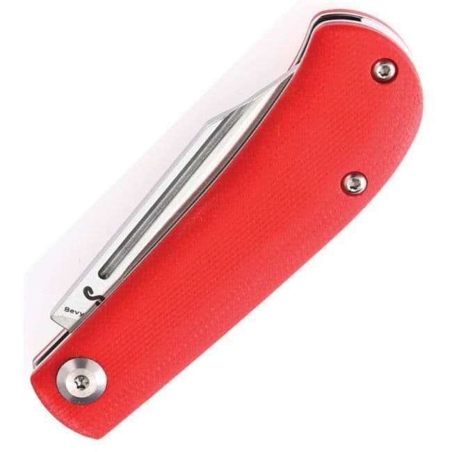 Kansept Bevy Slip Joint EDC Pocket Knife Red G10