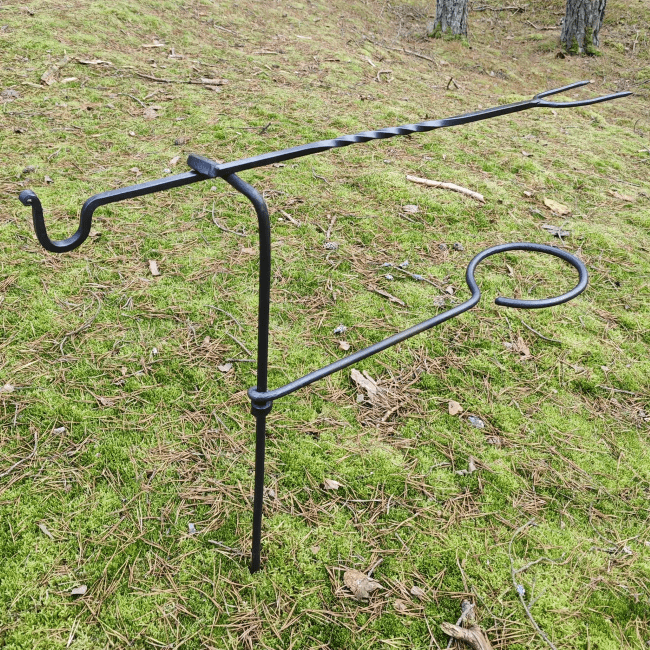 Made By Mazur Hand Forged Camp Fire Cook Stand