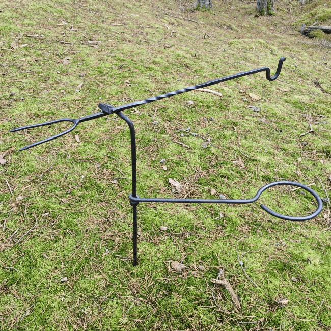 Made By Mazur Hand Forged Camp Fire Cook Stand