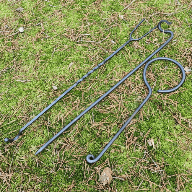 Made By Mazur Hand Forged Camp Fire Cook Stand