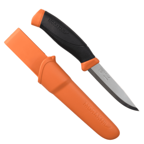 Mora 860 Stainless Clipper Companion Knife - Burnt Orange
