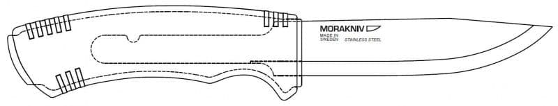 Mora Pathfinder Knife - Heavy Duty Carbon Steel