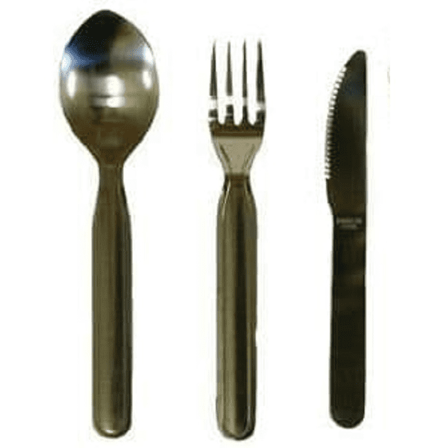 NATO KFS Set Knife Fork and Spoon Set