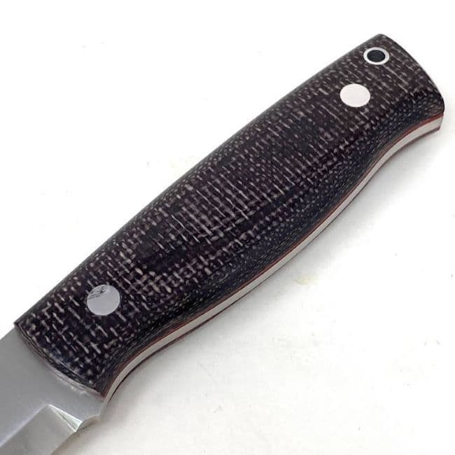 NKD Forrester Bushcraft Knife - Bison Micarta N690