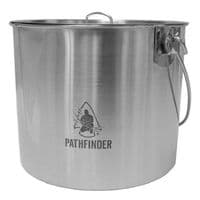 Pathfinder Stainless Steel Bush Pot - Choice of sizes
