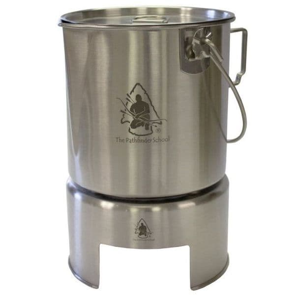 Pathfinder Stainless Steel Bush Pot Cook Set