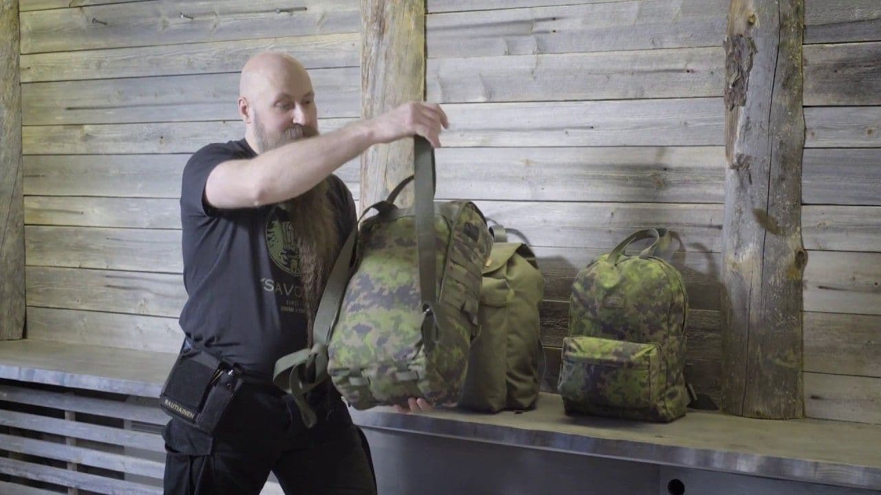 Savotta Hatka 12L Backpack - Olive Green