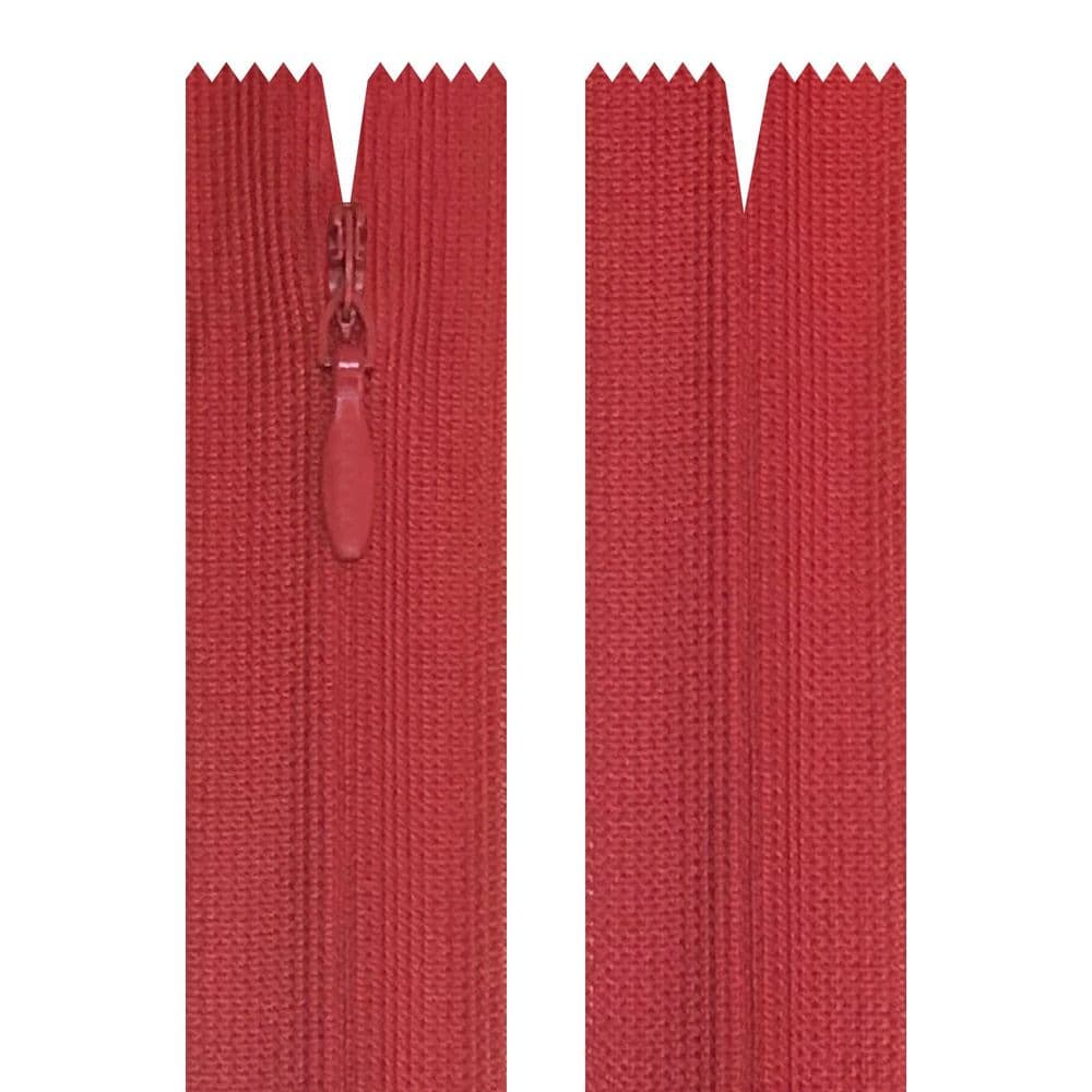 S3 Concealed Zip on Lace 148 Red
