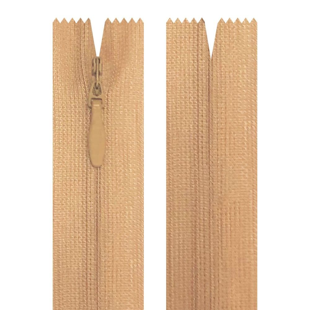 S3 Concealed Zip on Lace 279 Caramel