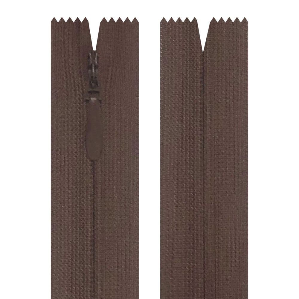 S3 Concealed Zip on Lace 303 Gloss Brown