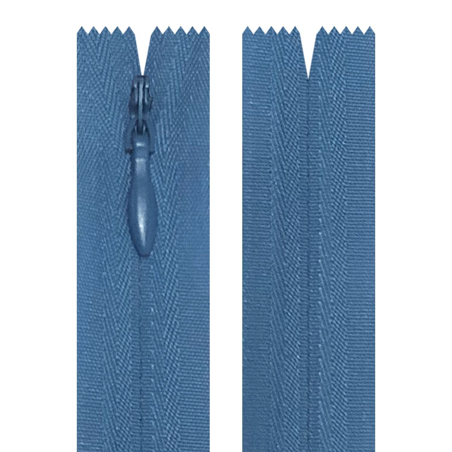 S3 Concealed Zip on Tape 191 Ocean Blue