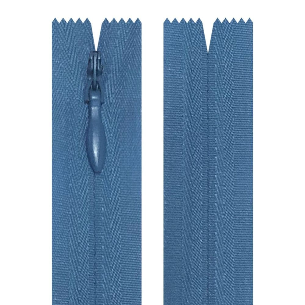 S3 Concealed Zip on Tape 191 Ocean Blue