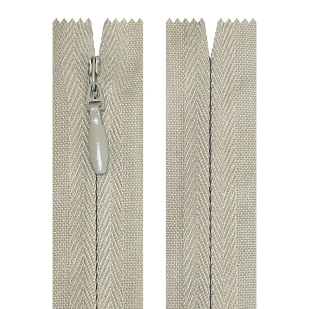 S3 Concealed Zip on Tape 310 Smoke Grey