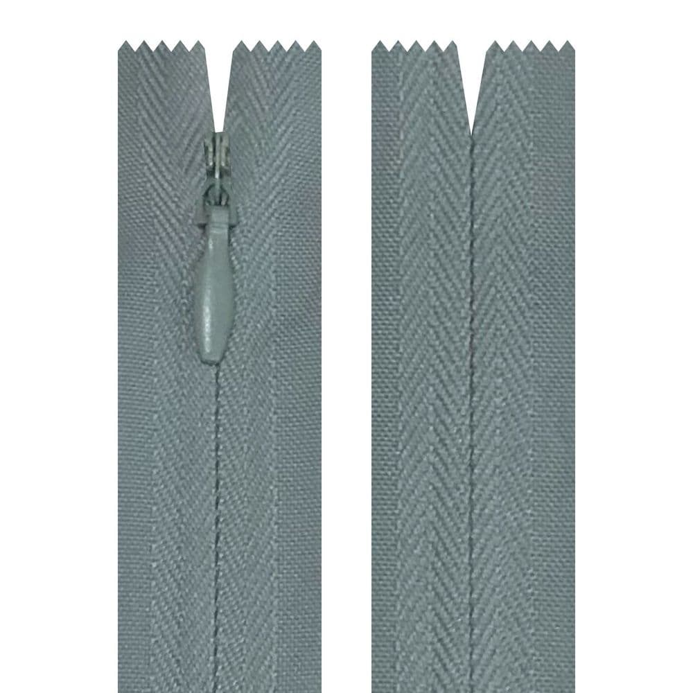 S3 Concealed Zip on Tape 316 Lead Grey