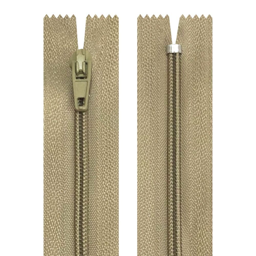 S3 Nylon Zip 308 Dark Beige